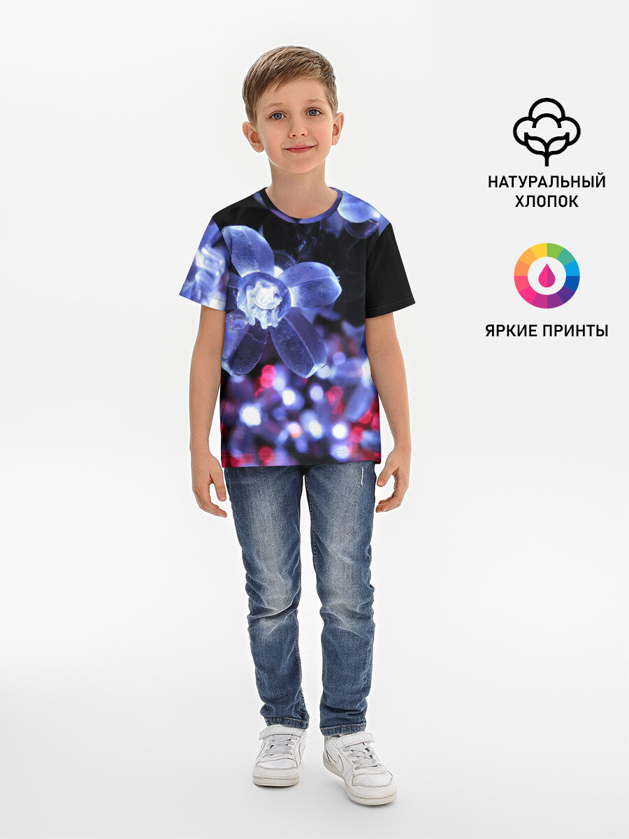 Футболка хлопковая детская Неоновые цвета