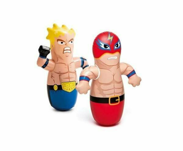 Надувная игрушка-неваляшка "Боксер" и "Борец" от 3 лет, 2 вида