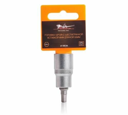 Головка 1/2 dr с шестигранной вставкой 6мм длиной 55мм Airline ATBS38