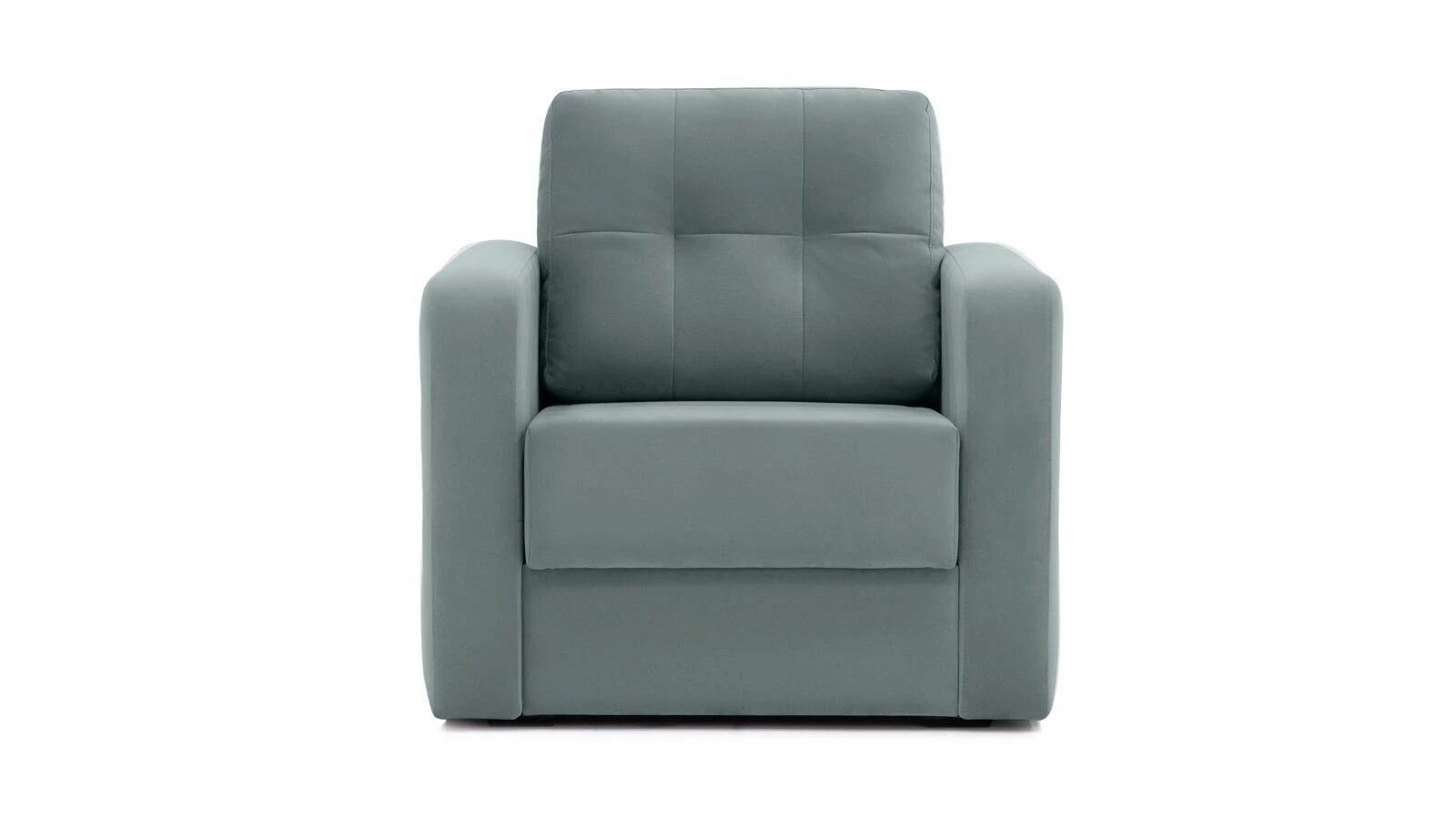 Кресло Askona (Аскона) Локо про с широкими подлокотникамиТк. Sky Velvet 18