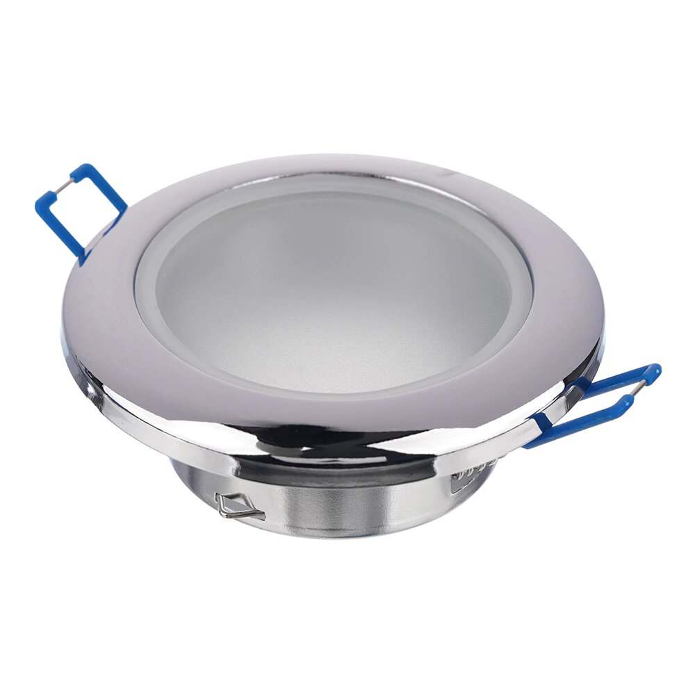 Светильник встраиваемый влагозащищенный Fametto Лессен хром IP44