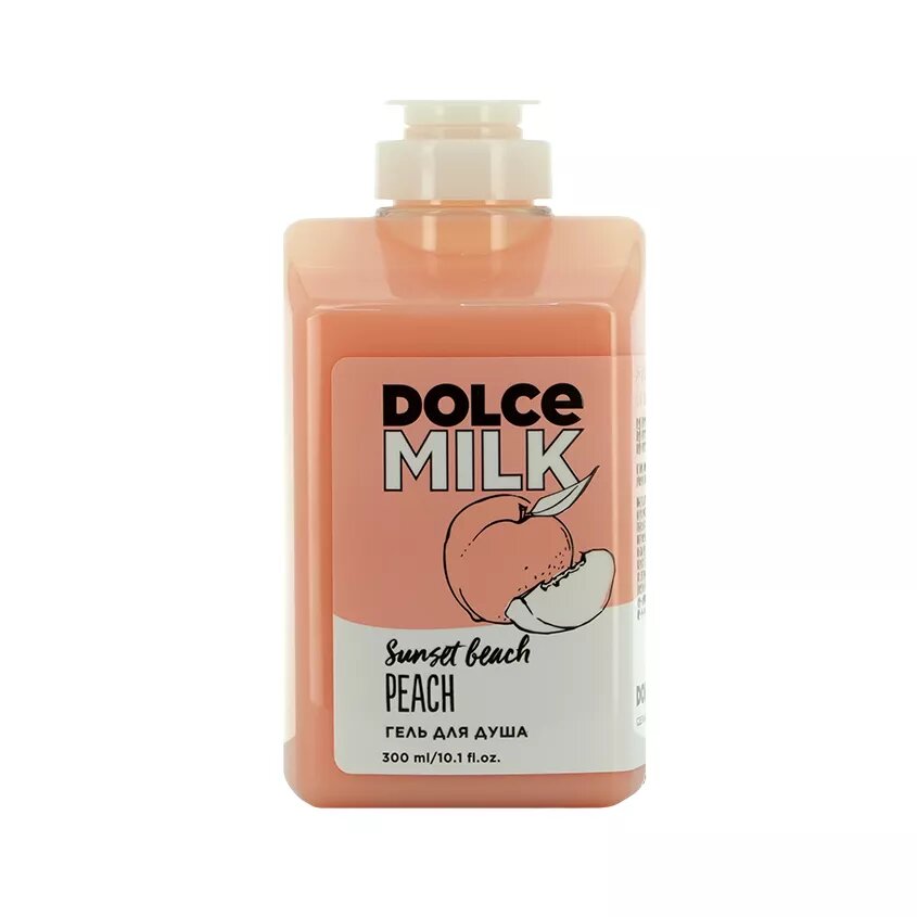 Гель для душа DOLCE MILK Персик на пляже 300 мл
