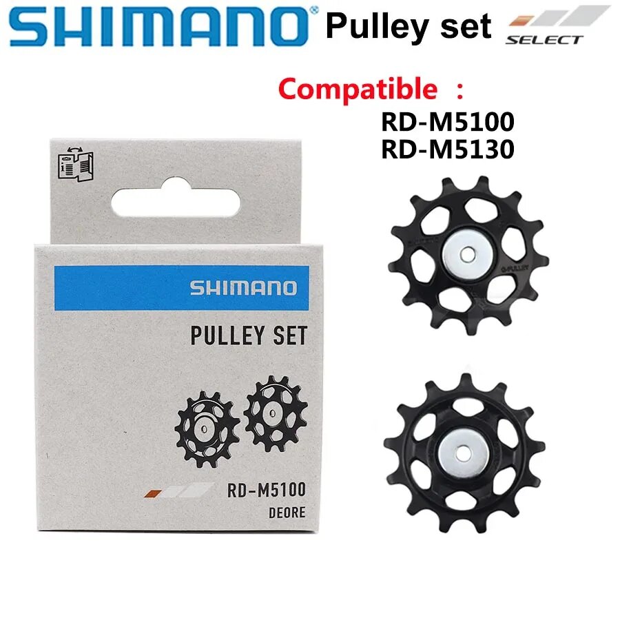 Shimano Deore XT XTR SLX Комплект шкивов заднего переключателя RD M9100 M9000 M8100 M8000 M7100 M6100 R9150 3400 3500 R7000 6800