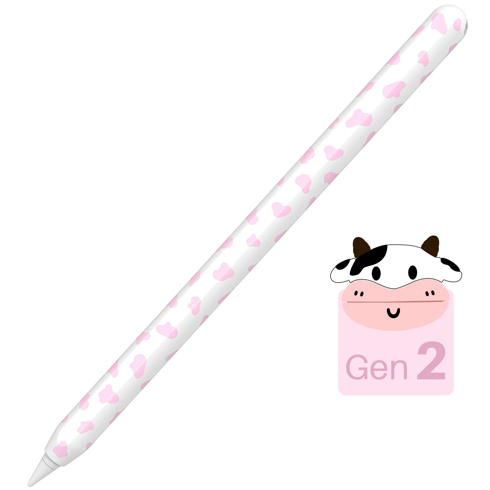 Силиконовый чехол для Apple Pencil 2 Розовый