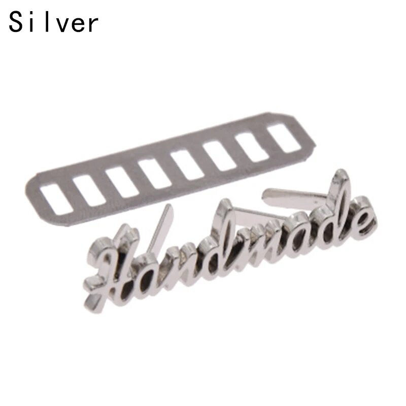 Металлические бирки для одежды набор из 10 штук Серебряный, Silver