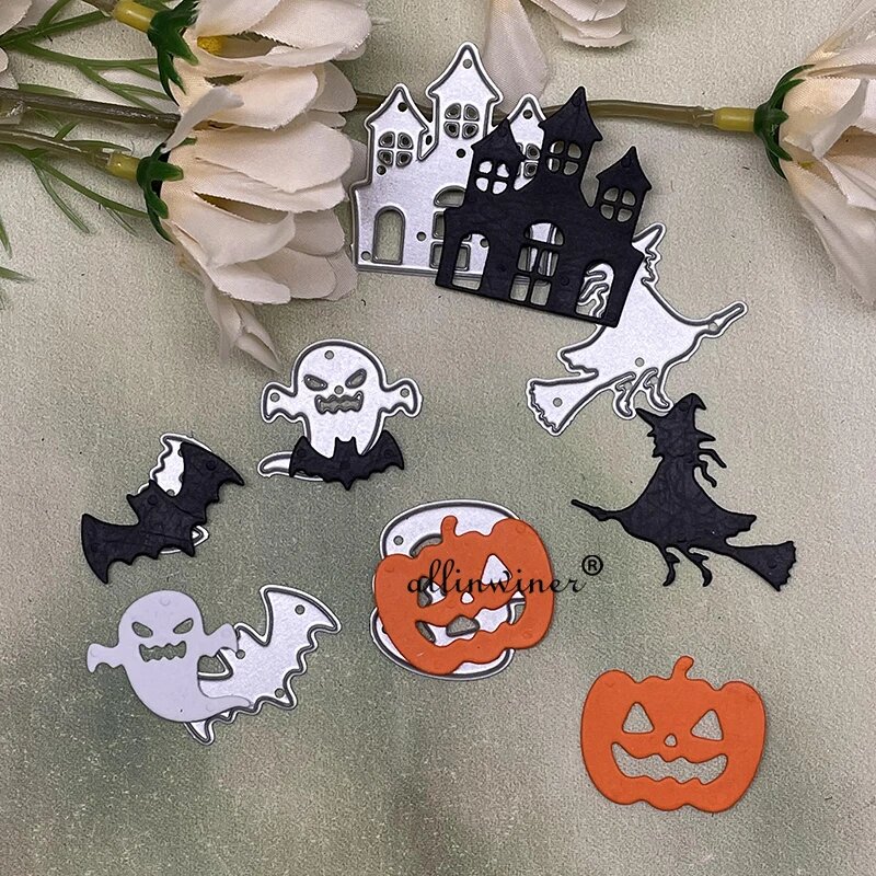 Металлические трафареты для скрапбукинга Halloween