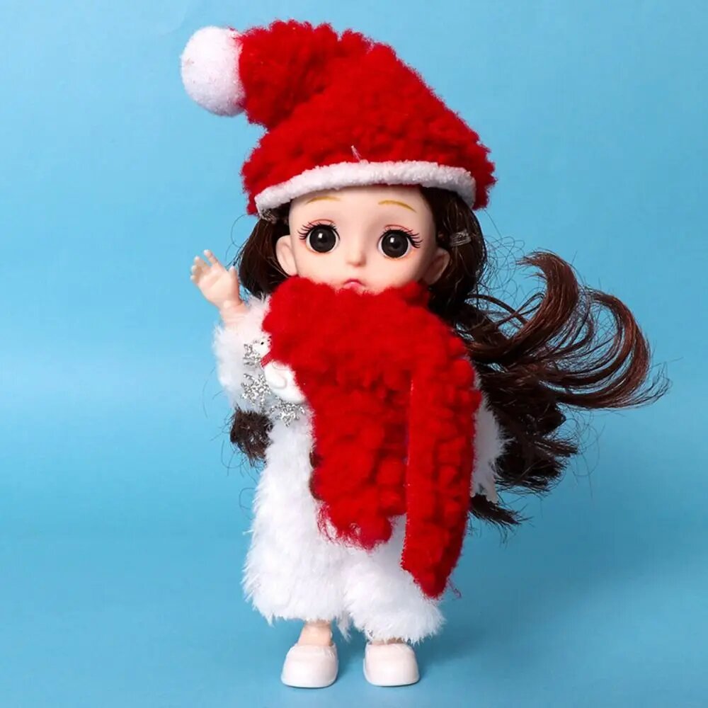 Кукла шарнирная BJD 16 см, красный цвет, Color: 13