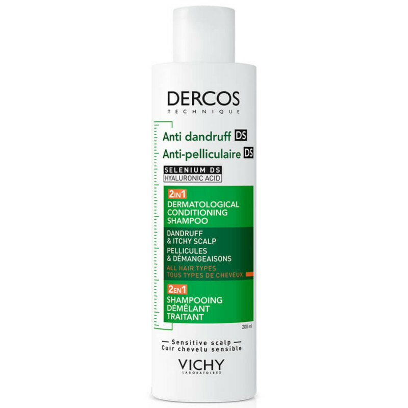 VICHY Шампунь-кондиционер против перхоти Dercos Selenium DS (200 мл)