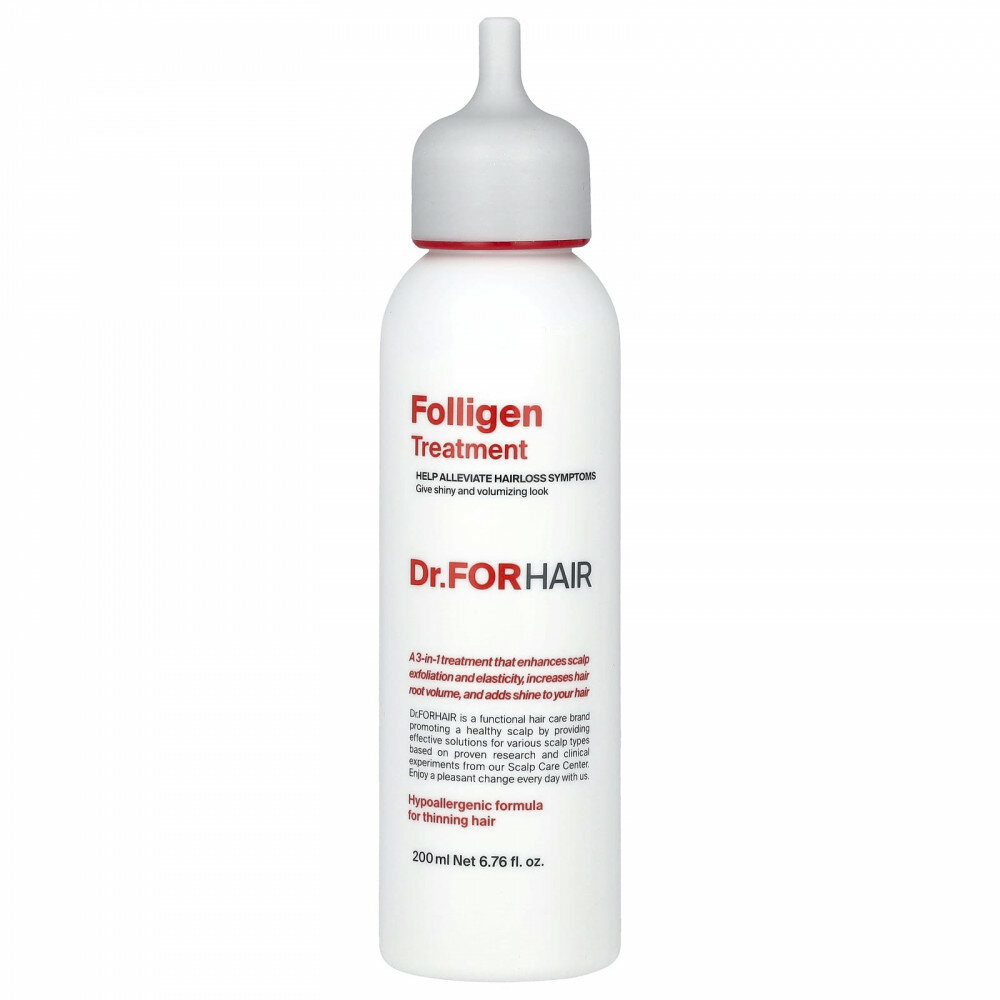 Dr.ForHair, Folligen Treatment, средство для волос, 200 мл (6,76 жидк. унций)