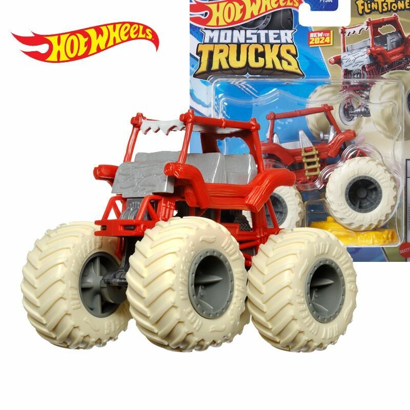 Машинка Mattel Hot Wheels Monster Trucks Монстр трак 2024 THE FLINTMOBILE