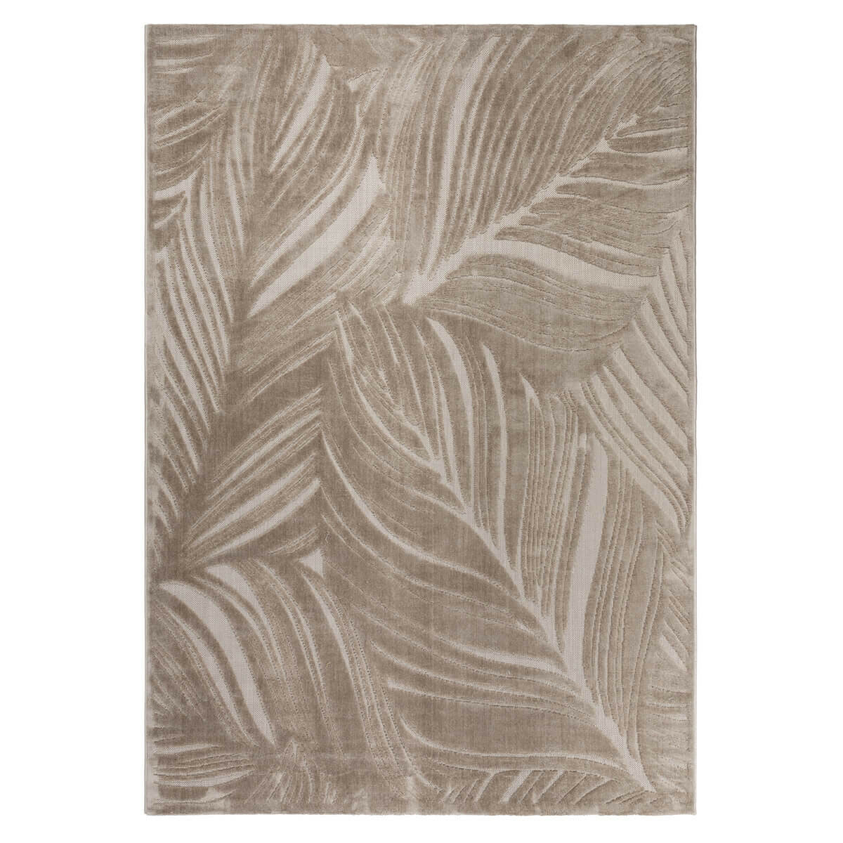 Ковер Турецкий AHENKLI SOFT дизайн J955A BEIGE-BEIGE 2.4x3.4м