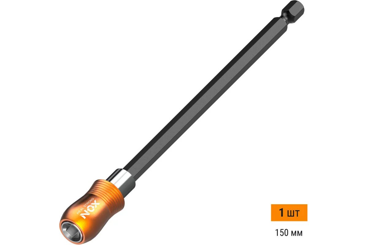 NOX 350502 Держатель для бит QUICK LOCK 150 мм карта E6.3 совместимый с инструментами