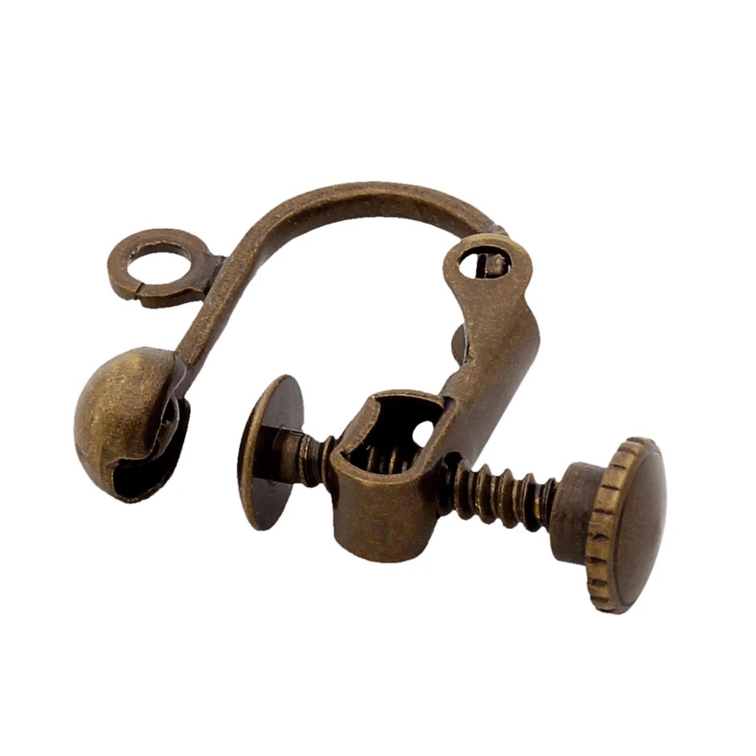 Винтовые зажимы для сережек Antique Bronze