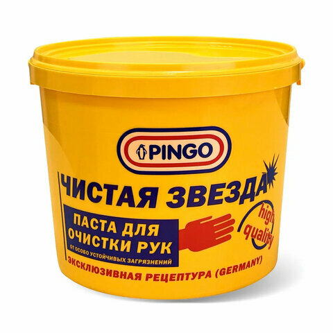 Паста очищающая средство для рук, 5 л, чистая звезда, от самых стойких загрязнений, банка, 85010-12