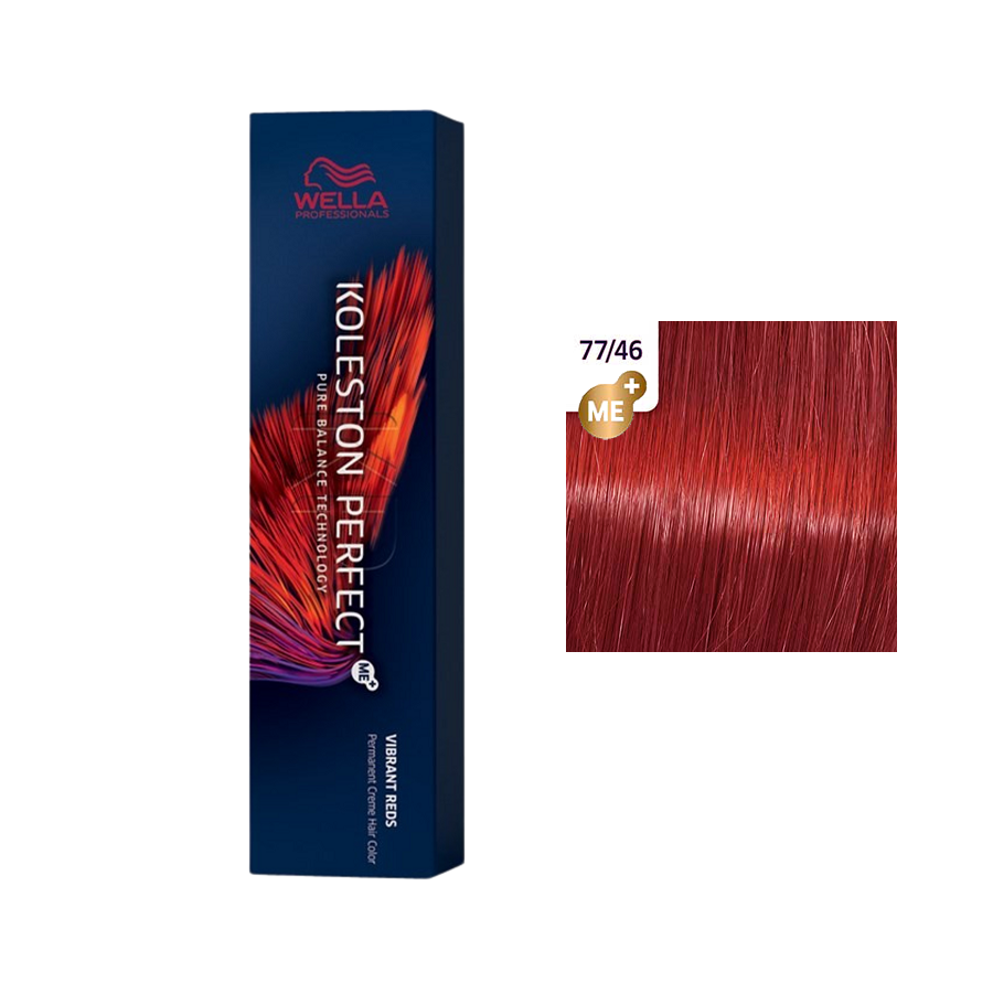 Wella Koleston Perfect ME+ 77/46 - Стойкая краска пурпурная муза 60 мл