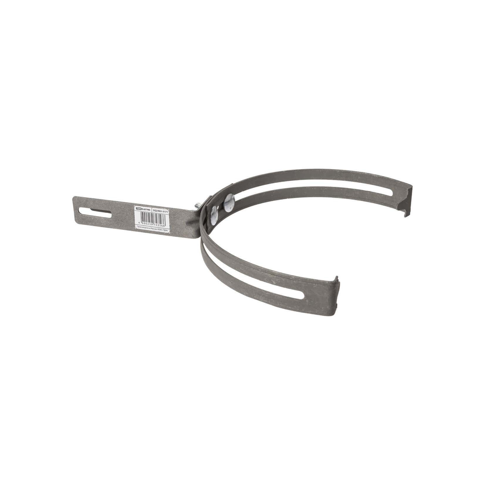 Держатель регулируемый Ø230-350 мм на круглый конек, для прута Ø6-10 мм, стальной крюк, термодиффузия (упак. 1 шт.), TDM SQ2402-3171 (1 шт.)