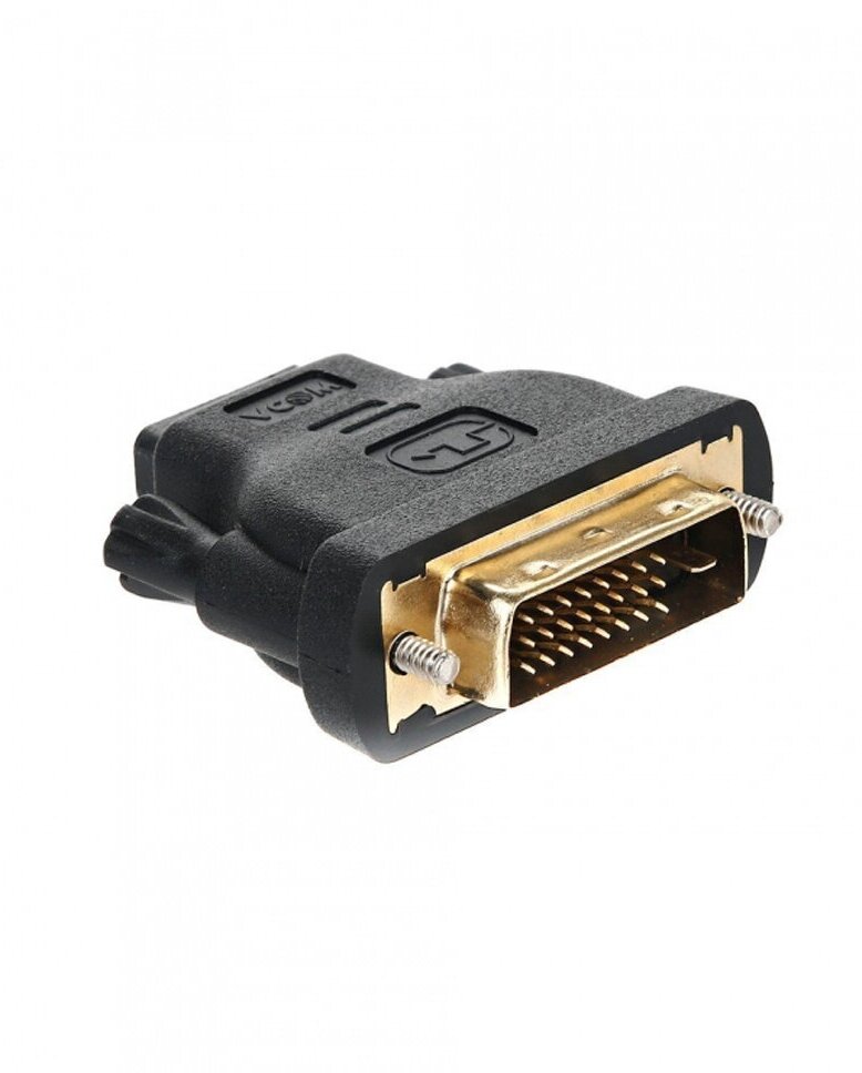 Переходник DVI-D(m) - HDMI(f) VCOM VAD7818, 1080p, 60Гц, цвет: чёрный