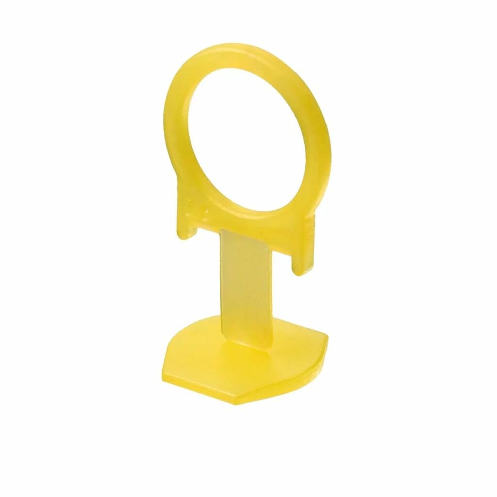 Зажим СВП Пластик Руси "Кольцо" 1,0мм(желтый), 3000шт