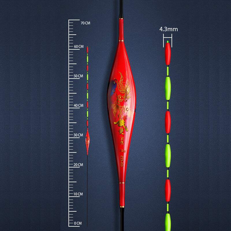 Поплавок для Херабуна "Мастер Джу CD-03" 61 см - 3.2 г (1шт)