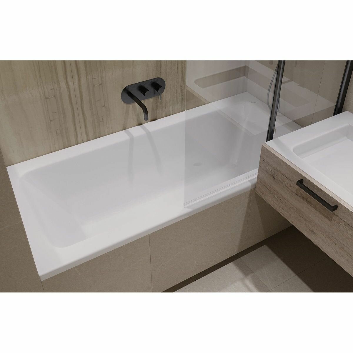 Ванна акриловая Relisan (Релисан) Bella 170х80 см Гл000026031