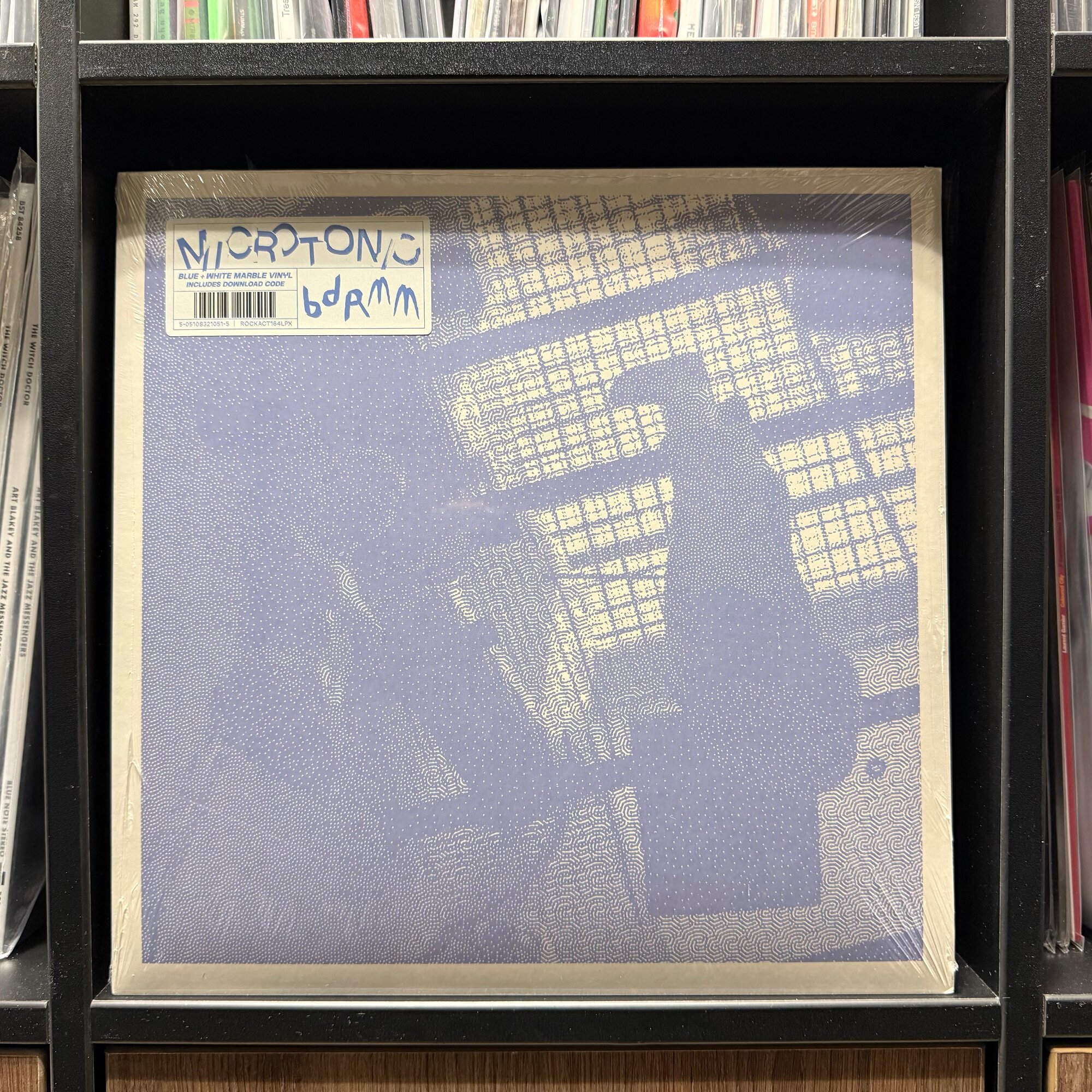 Виниловая пластинка BDRMM - Microtonic (still sealed, blue & white marbled vinyl LP + MP3 download code (indie exclusive)) LP Винил