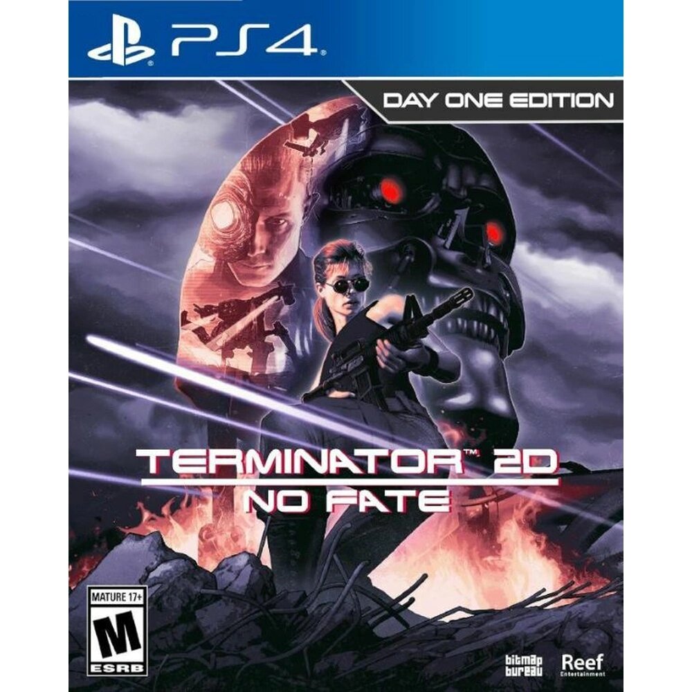Игра Terminator 2D: NO FATE Collector's Edition (PS4, русская версия) Bitmap Bureau Blu-ray диск 16+