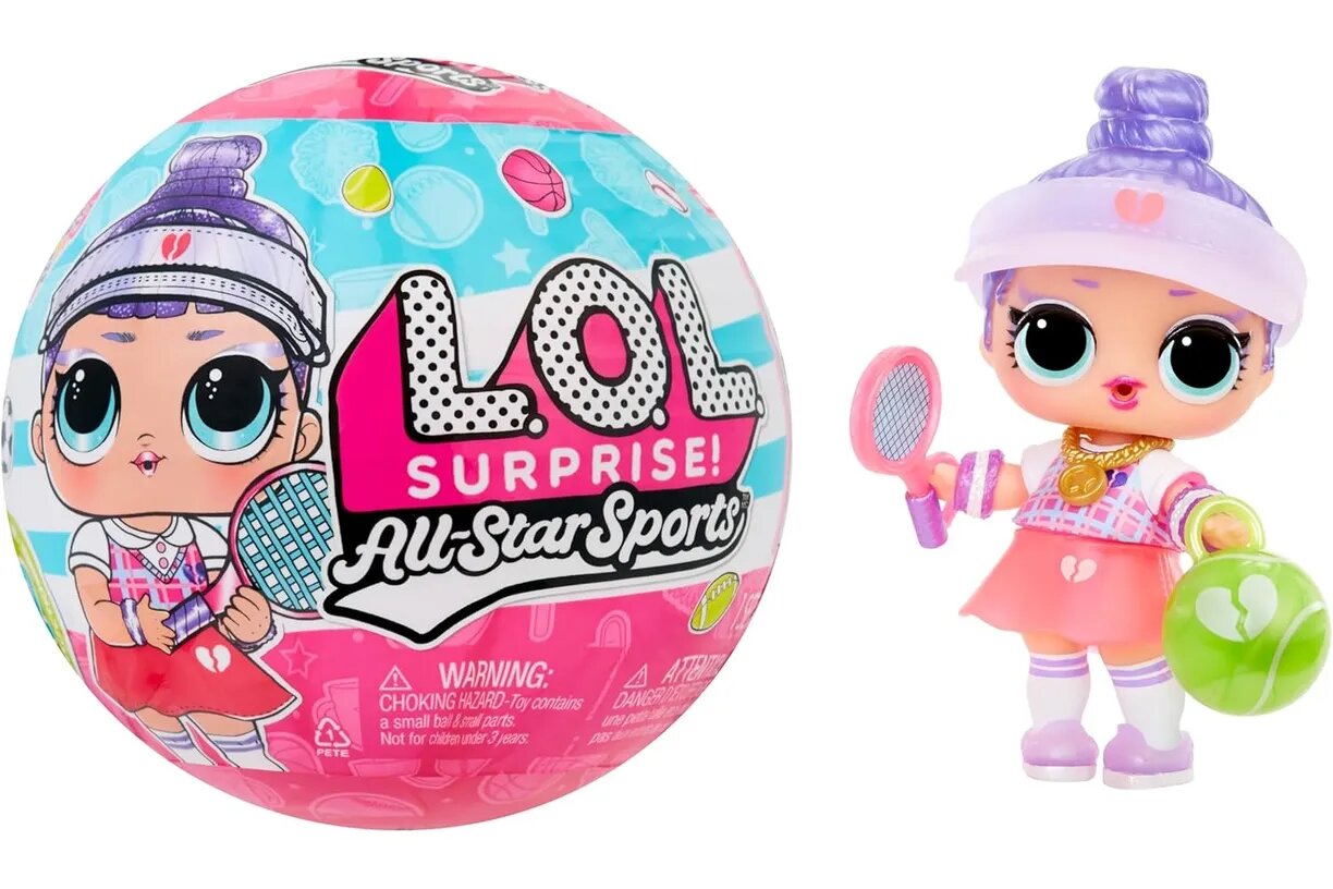 Шар-сюрприз LOL Surprise Loves All Star Sports Vault 523994 кукла лол спортивная серия