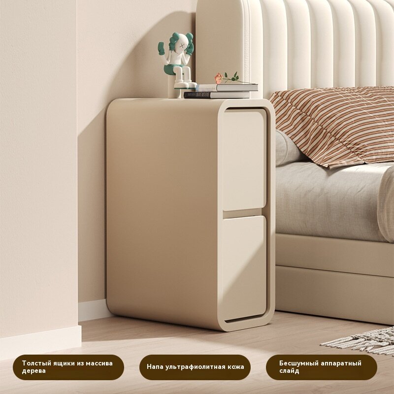 Тумба прикроватная Простая и маленькая прикроватная тумбочка, 2 ящ, 20х40х50 см