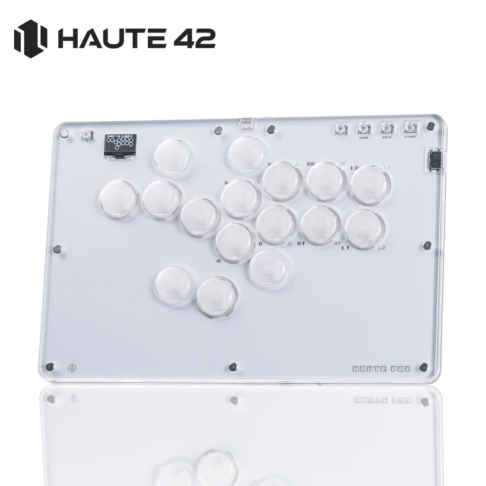 Haute42 T16-V2 черный аркадный джойстик Hitbox Белый, T16-C