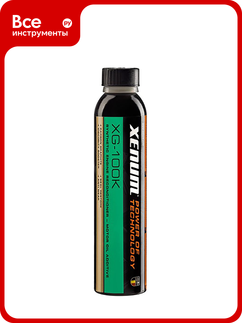 Присадка, XENUM, для восстановления изношенных двигателей на эстеровой основе XENUM XG-100K, 0,35 л 3239350, 350 мл