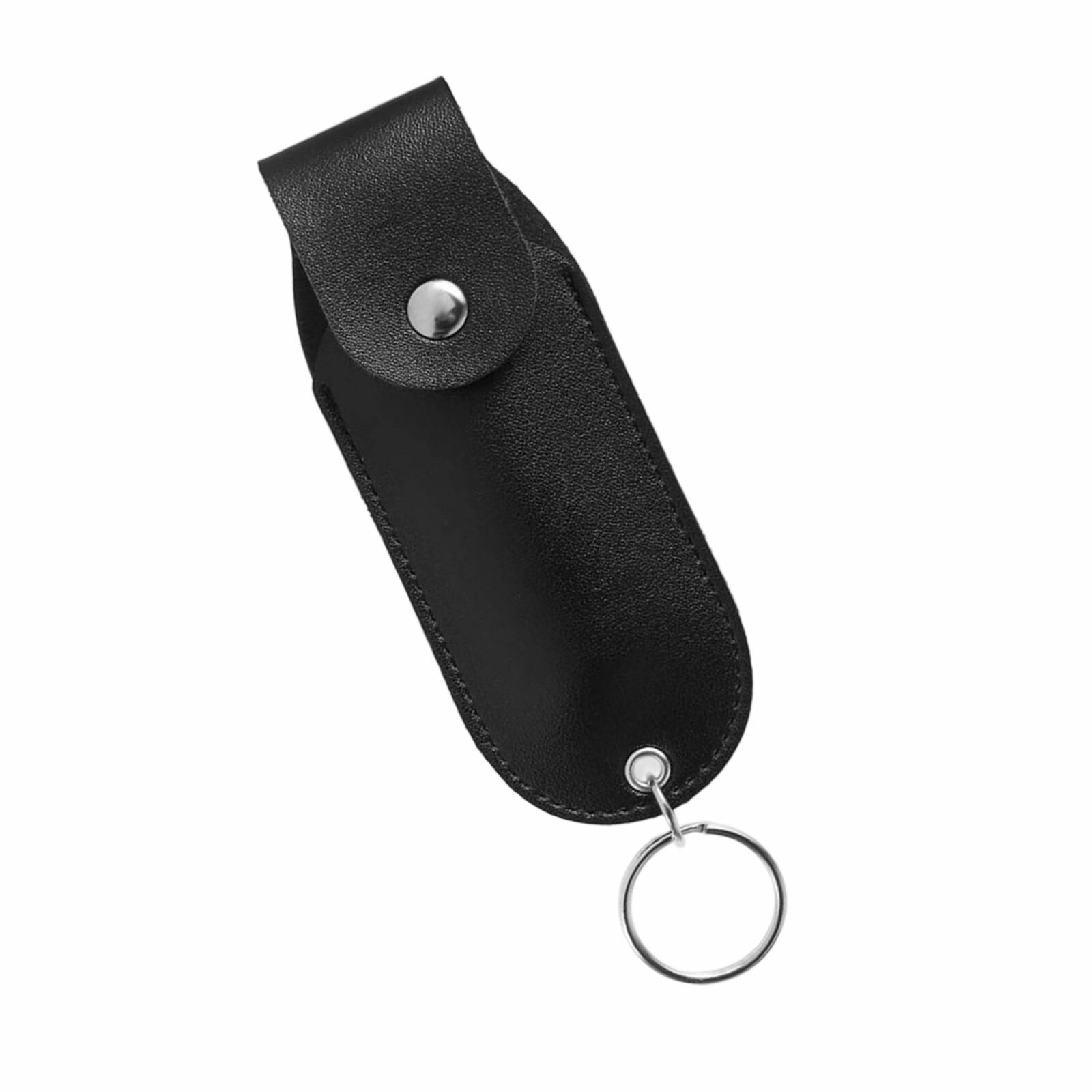 Миниатюрный чехол для защитных спреев из легкой искусственной кожи с креплением ключей