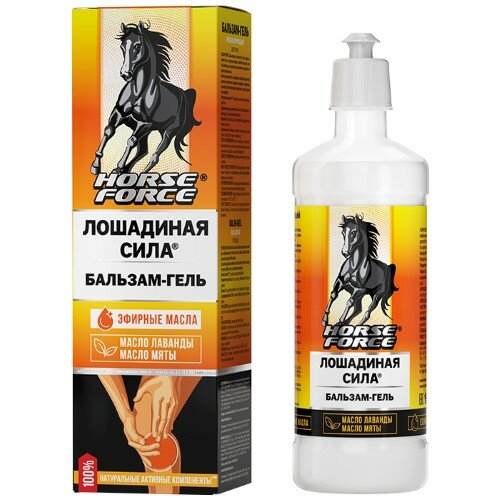 Лошадиная сила бальзам-гель релаксирующий для тела 500 мл