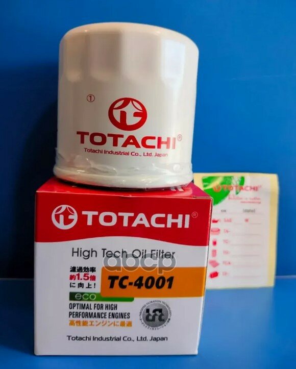 Фильтр масляный TOTACHI арт. TC4001