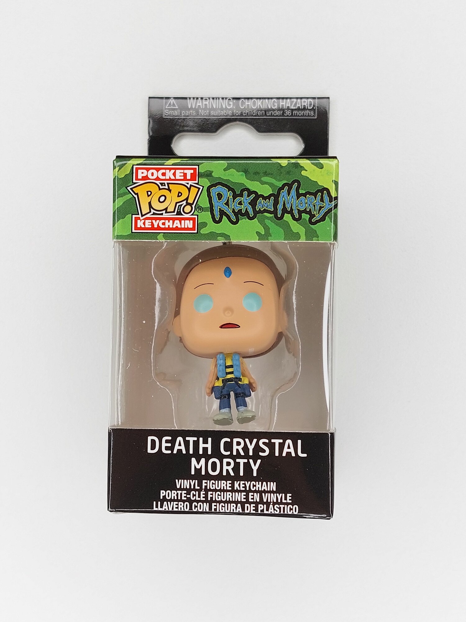 Брелок Морти Кристалл Смерти Death Crystal Morty Keychain из сериала Рик и Морти
