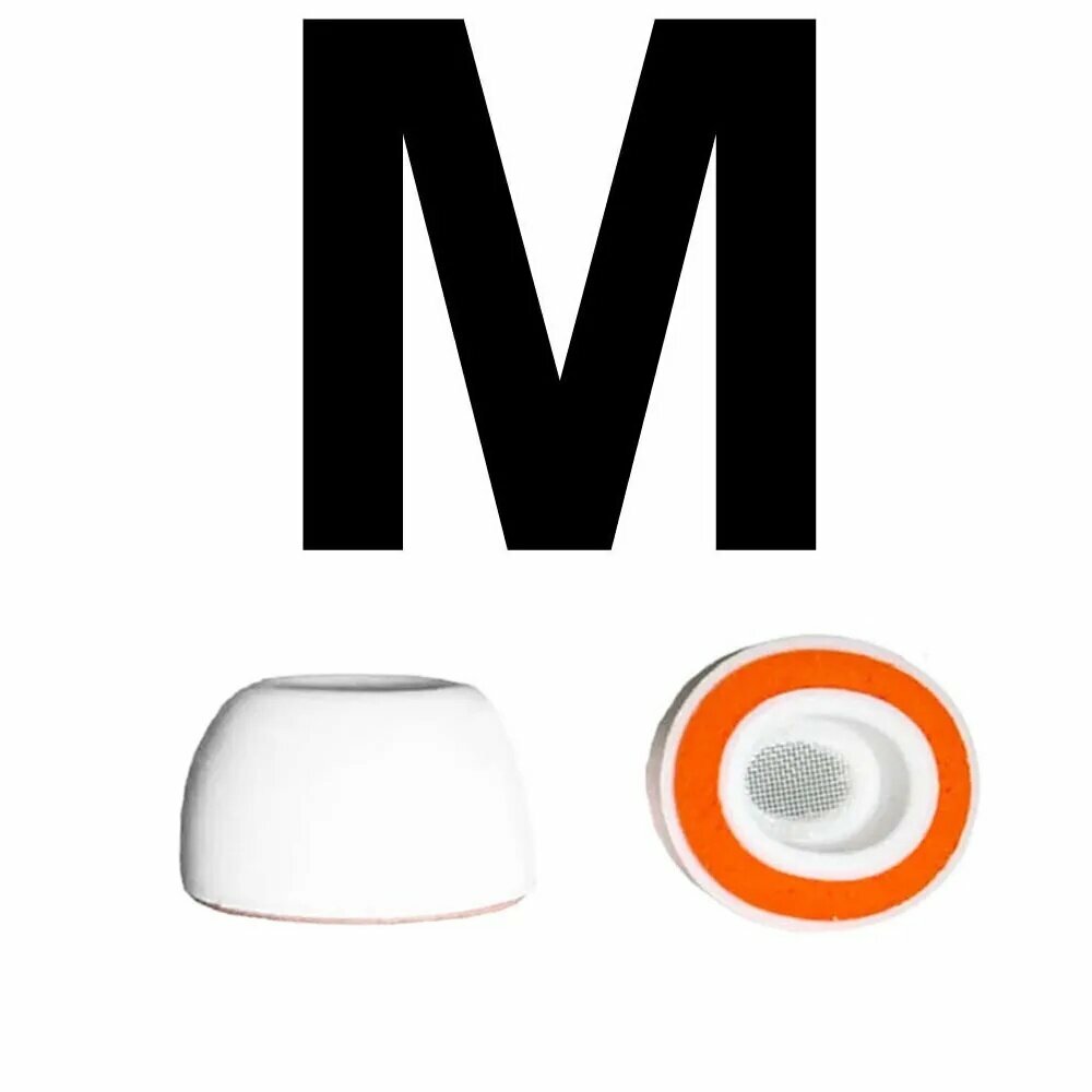 Амбушюры для наушников Airpods Pro, пенные, силиконовые, белые