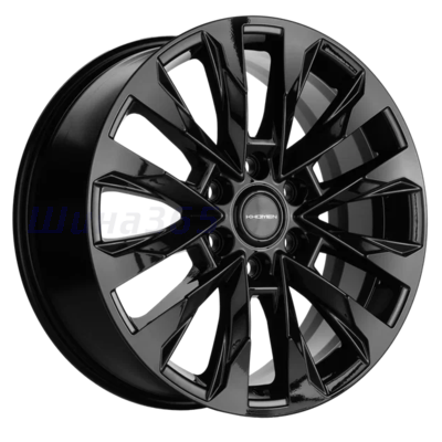 Литой колесный диск Khomen Wheels KHW2010 (Hilux) 8x20/6x139,7 ET30 D106,1 Black