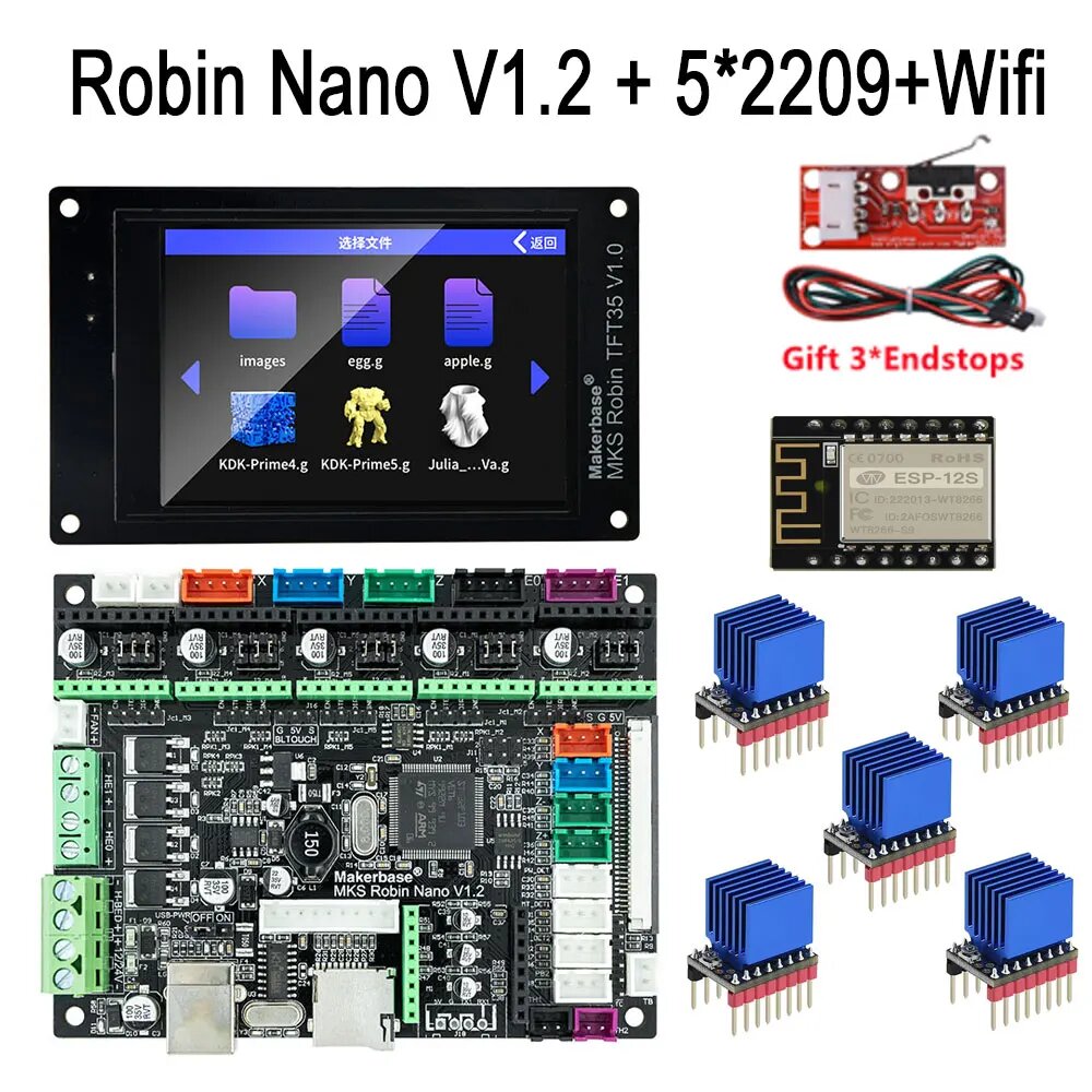 Материнская плата TWO TREES MKS Robin Nano V3 Robin nano V1-kit8