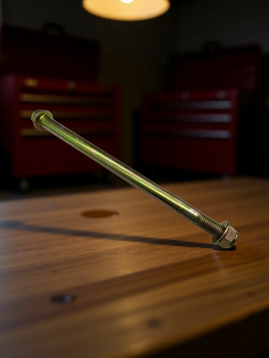 Ось переднего колеса M12х1,25x225mm; GS200b, TTR250a