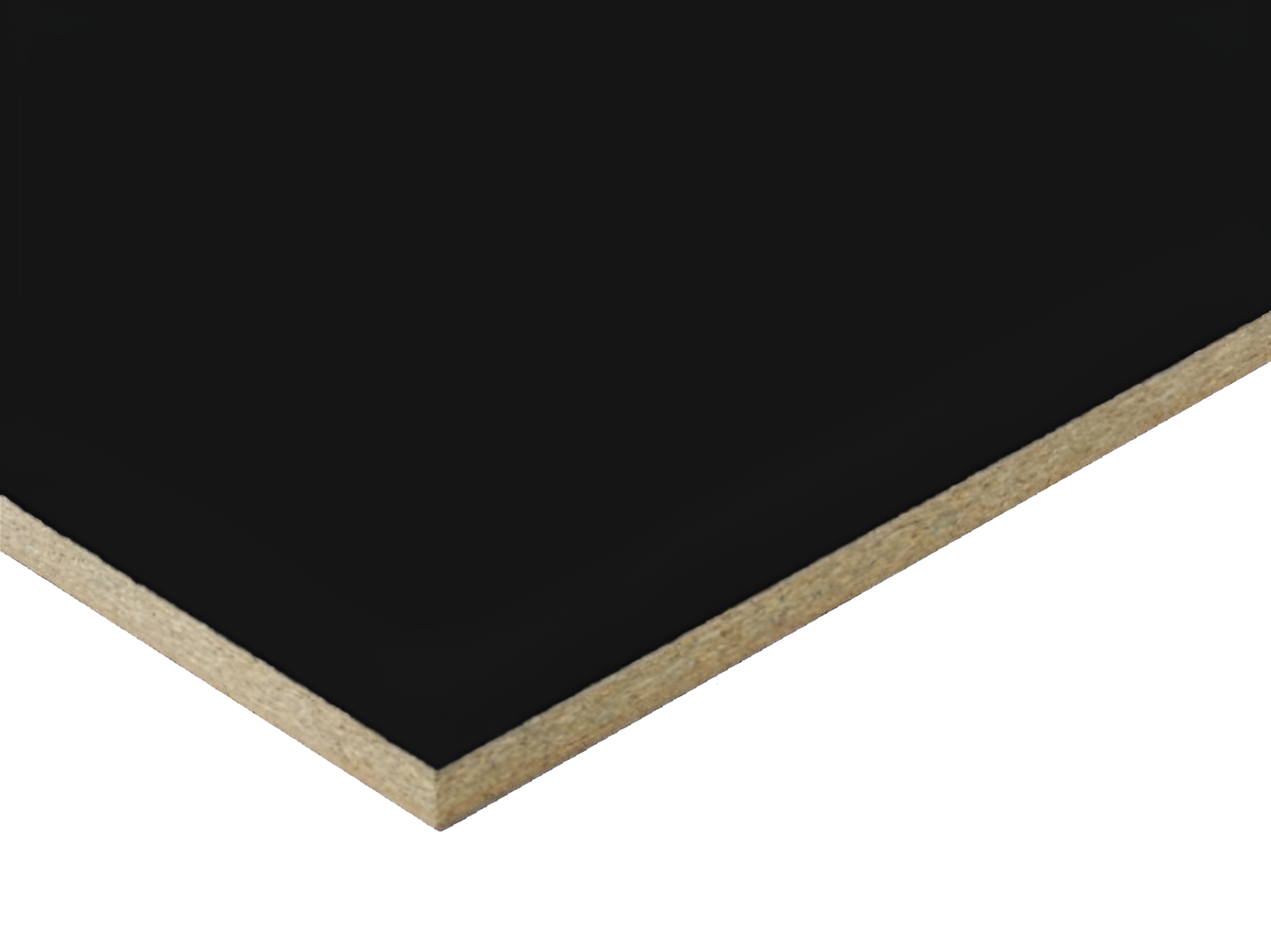 Мебельный щит ЛДСП толщина 16мм. Размер 1000х1200х16 Цвет - Черный (неро)