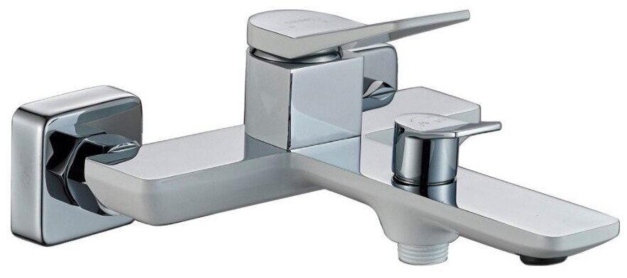 Смеситель Hansen (Хансен) для ванн белый, хром HL30099-F