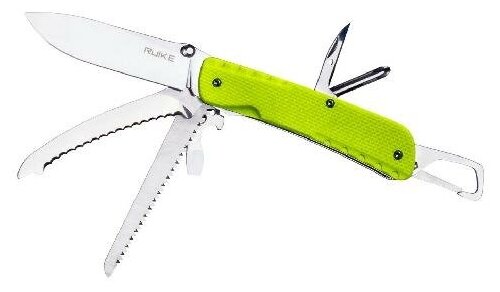 Нож multi-functional Ruike LD43 желто-зеленый