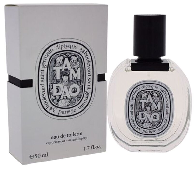 Diptyque, Tam Dao, 50 мл, туалетная вода женская