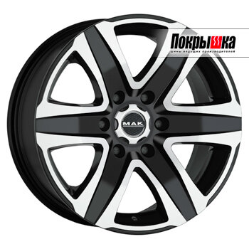 Диски литые MAK Stone 6 (Black Mirror) 8.5х20/6х114.3 D66.1 ET30.0