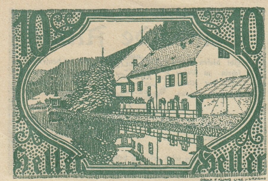 Австрия, Альтайст 10 геллеров 1914-1920 гг. (№1)