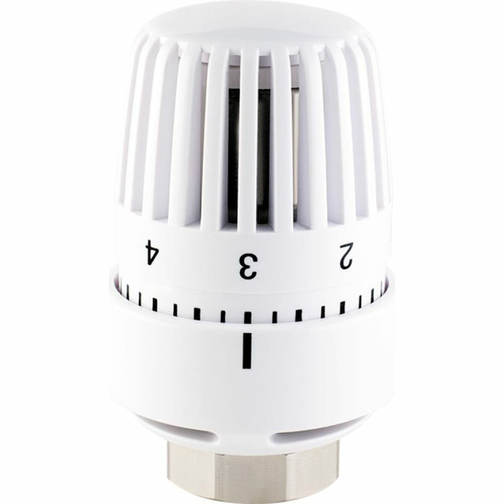 Термостатическая головка PROFACTOR M30x1.5 PF RVT 629 с жидкостным датчиком, корпус пластик‑латунь, профессиональный