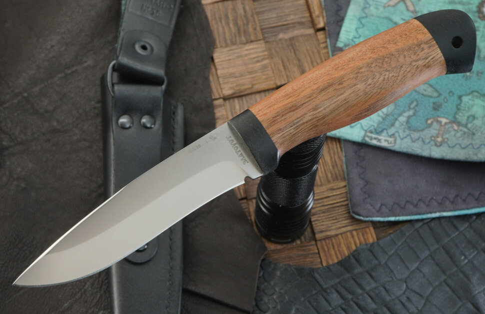 АиР нож с фиксированным клинком Шаман, сталь 95Х18, рукоять дерево