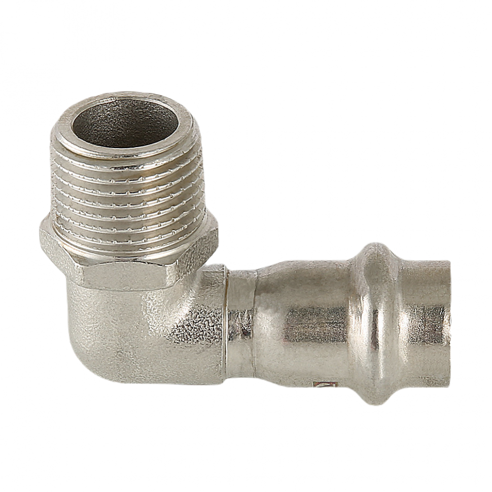 Угольник 90° с нар. р. нерж. сталь 18х1/2" Valtec (VTi.953. I.001804)