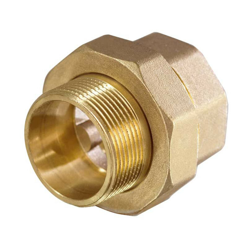 Американка прямая 1/2" ВР ( г ) х 1/2 НР ( ш ) латунная