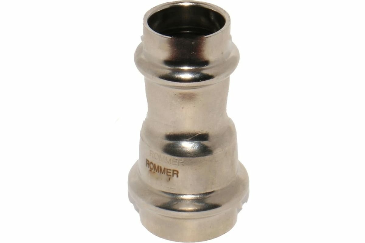 Муфта переходная из нержавеющей стали Rommer ВПр 22х15 мм