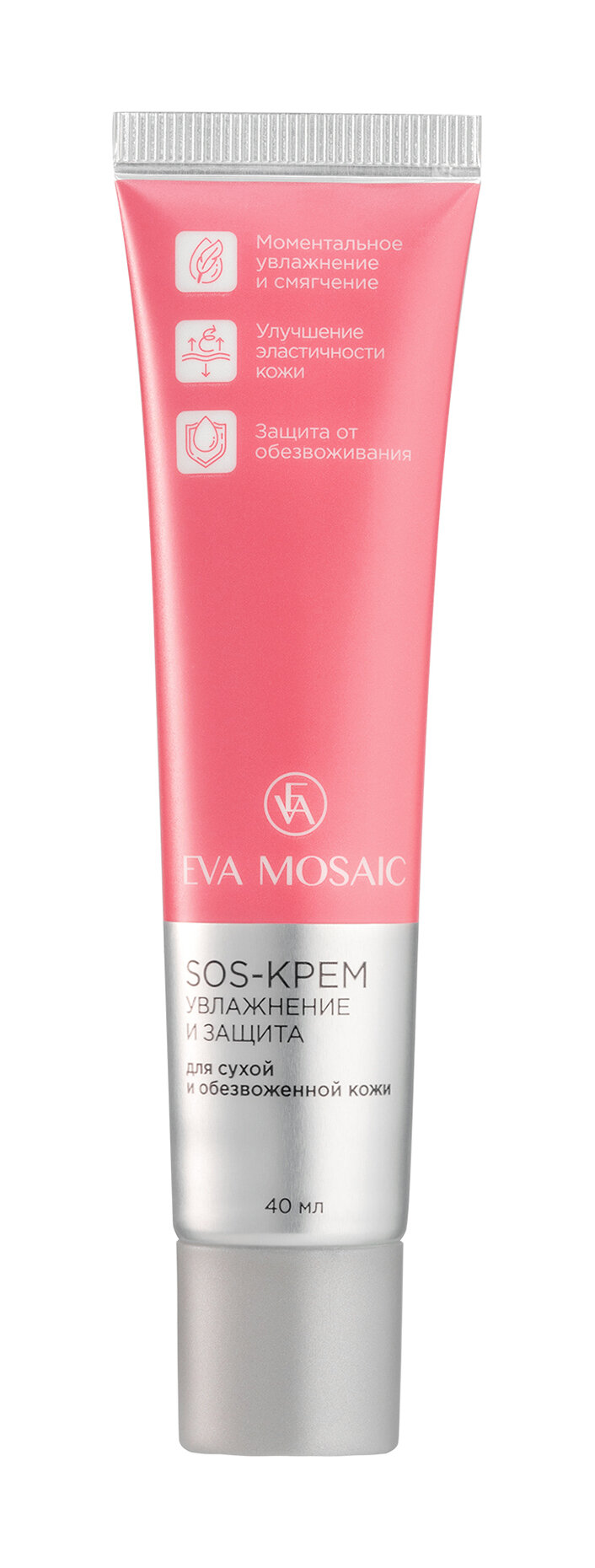 EVA MOSAIC SOS-Крем увлажнение и защита для сухой и обезвоженной кожи, 40 мл